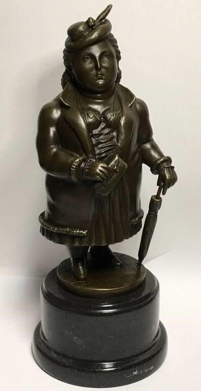 Fernando Botero | Woman with Hat (1986) | MutualArt