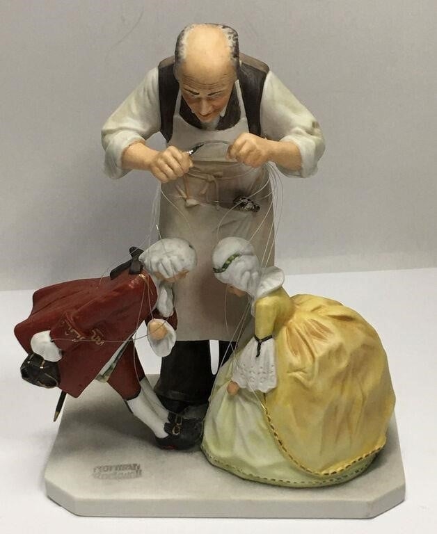 Norman Rockwell | the Puppet Maker | MutualArt