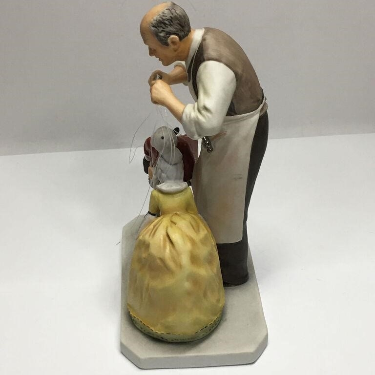 Norman Rockwell | the Puppet Maker | MutualArt