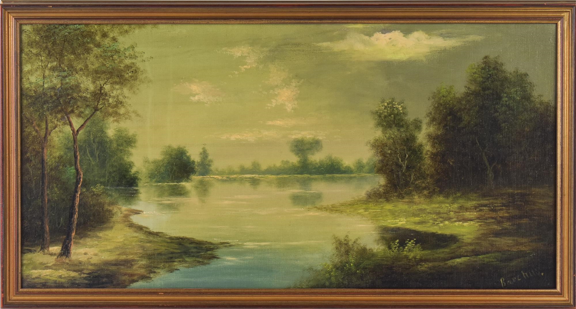 Eliza Rosanna Barchus | ELIZA BARCHUS SPRING STREAM OIL PAINTING ...