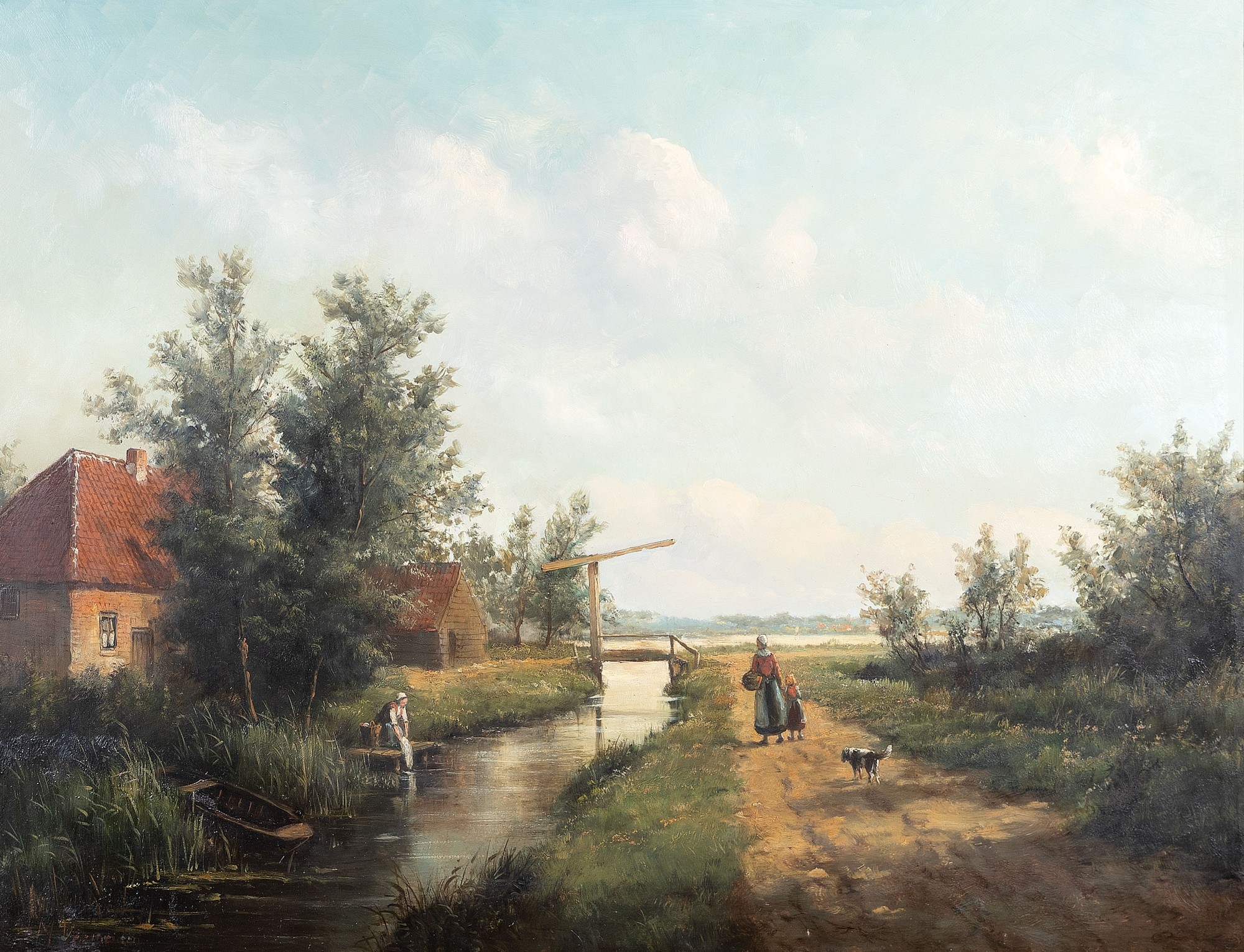 Marinus Cornelis Thomas Vermeulen | Paisagem com Rio | MutualArt