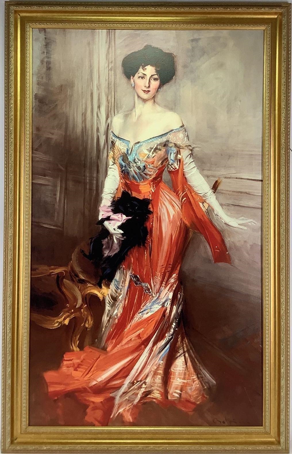Giovanni Boldini | Portrait of Anna Elisabeth Hansen (1902) | MutualArt