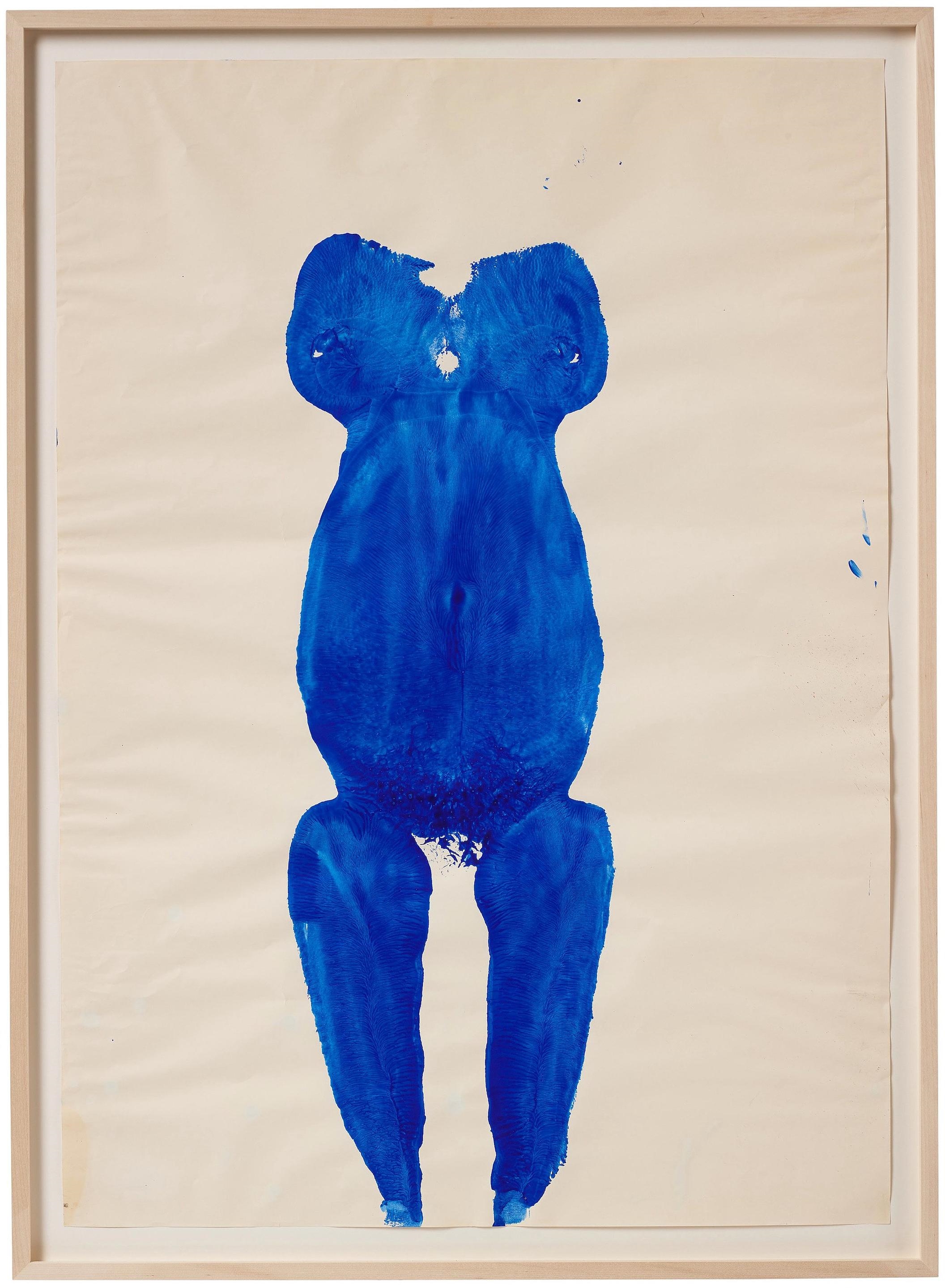 Mike Bidlo | Mike Bidlo, Not Yves Klein's Anthropometries (1986 ...