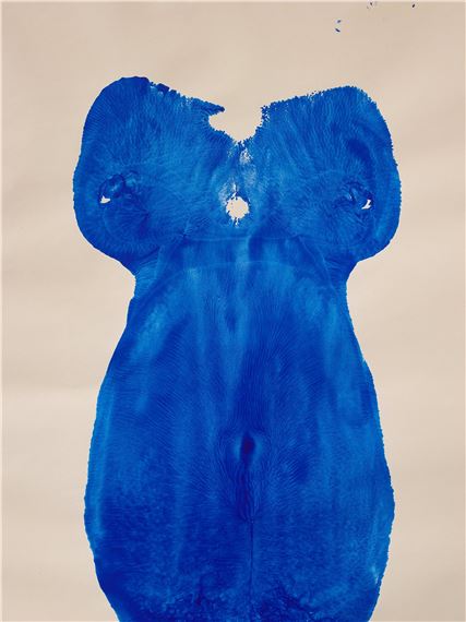 Mike Bidlo | Mike Bidlo, Not Yves Klein's Anthropometries (1986 ...
