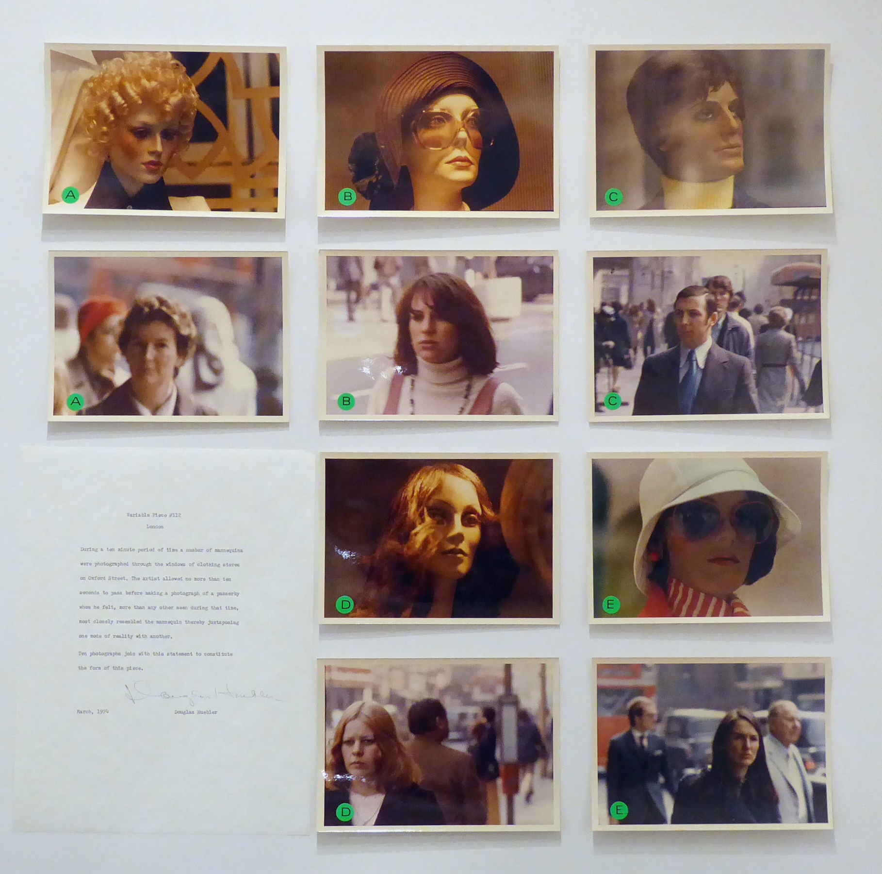 Douglas Huebler | Variable Piece #112 London (1974) | MutualArt