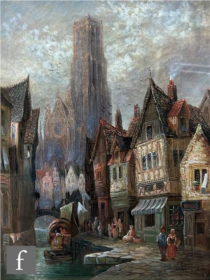 Henry Thomas Schafer | A reclining maiden | MutualArt