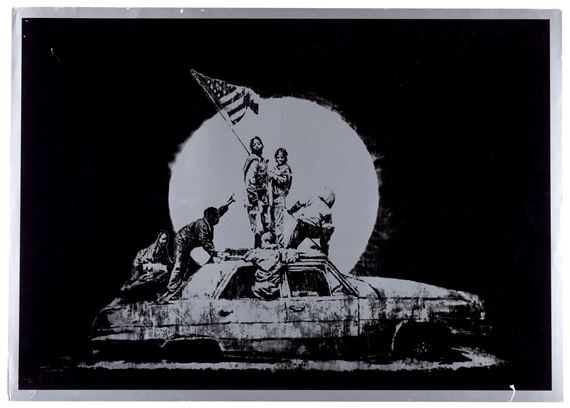 Banksy | Flag (2006) | MutualArt