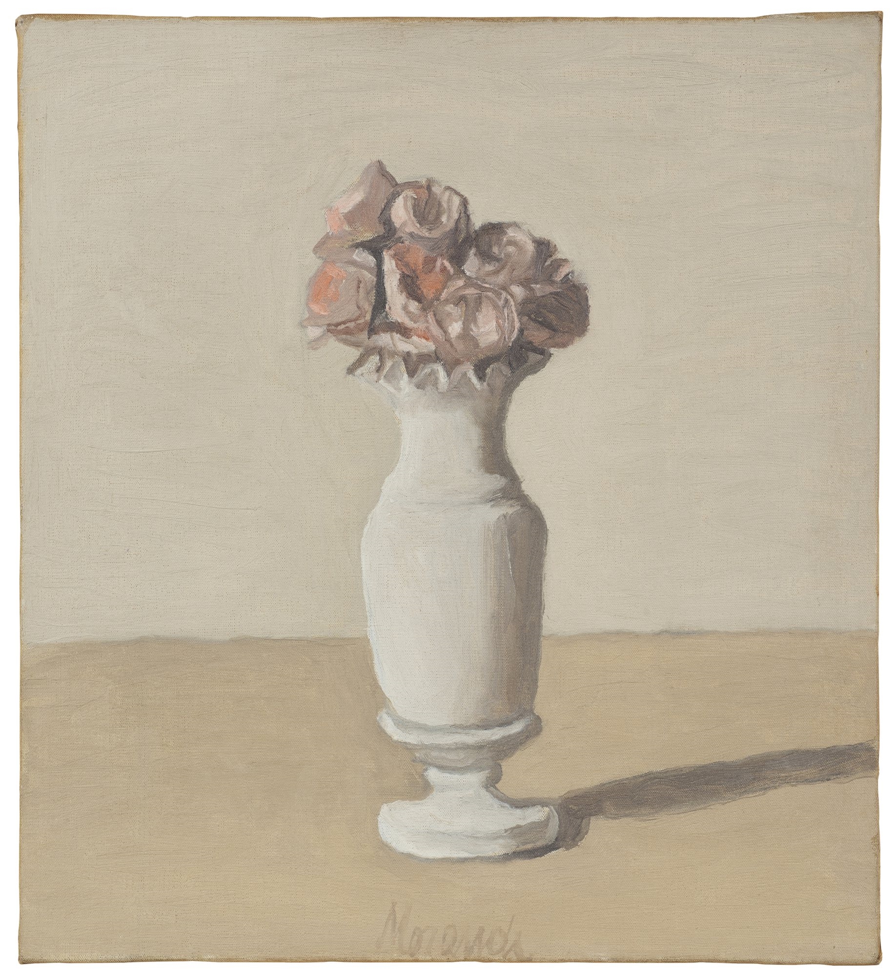 Giorgio Morandi | NATURALEZA MUERTA (1958) | MutualArt
