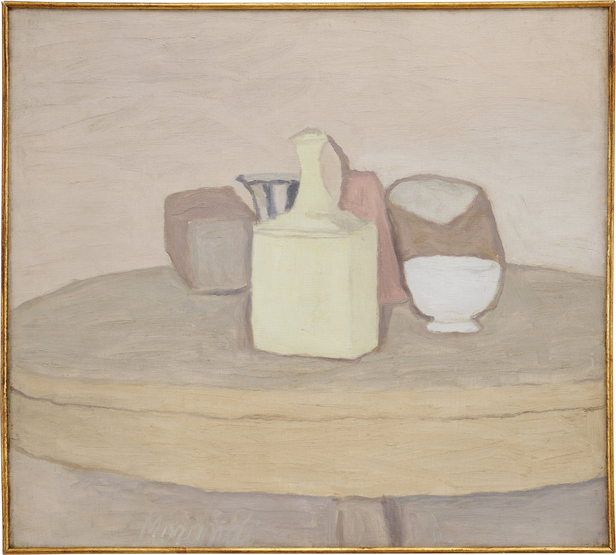 Giorgio Morandi | Natura morta (1955) | MutualArt