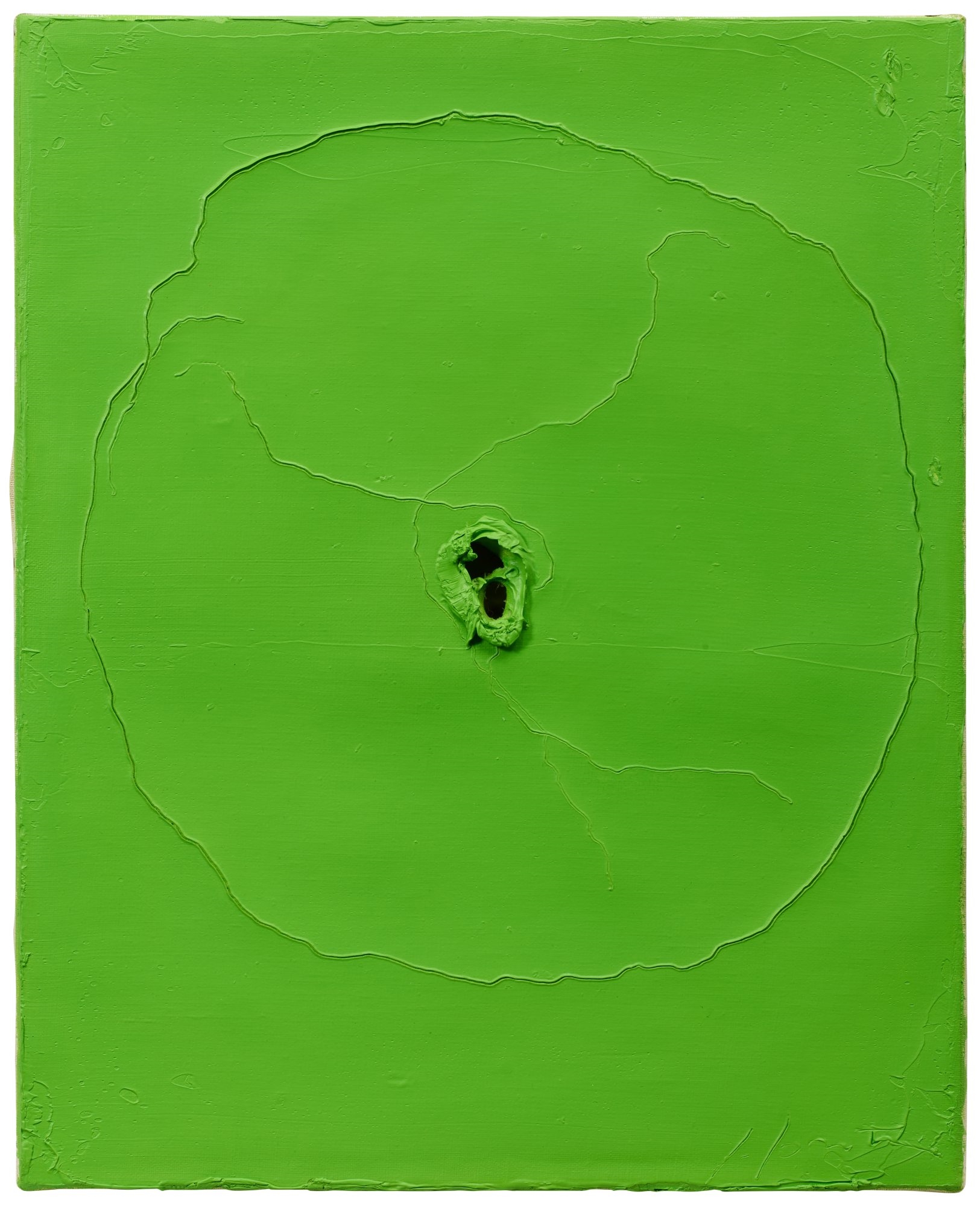 Lucio Fontana | CROCIFISSO (1955) | MutualArt