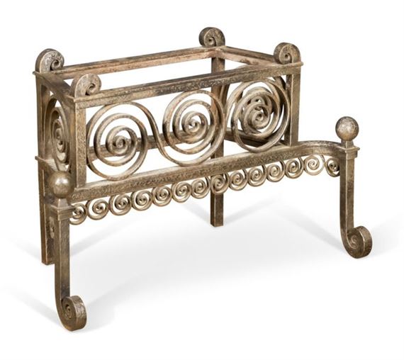 Edgar Brandt | Brasero en fer forgé | MutualArt