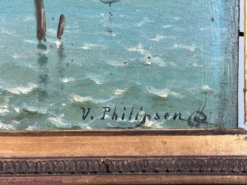Victor Philippe‏ Philipsen | Animated shoreline | MutualArt