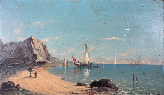 Victor Philippe‏ Philipsen | Animated shoreline | MutualArt