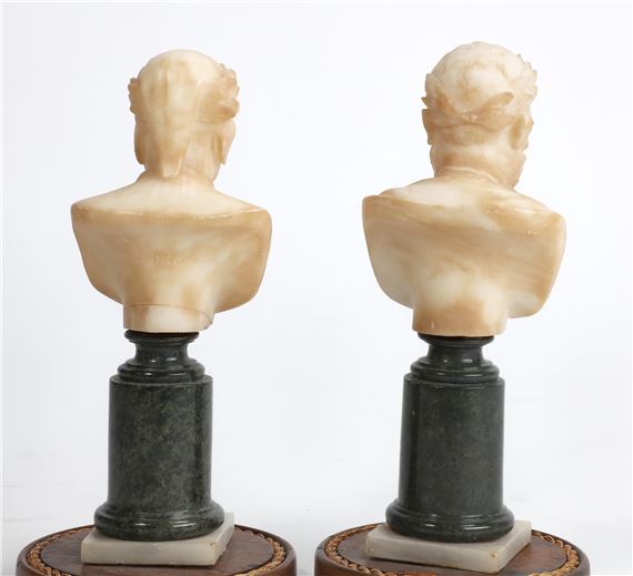 Italian School, 20th Century | busts of Roman men | MutualArt