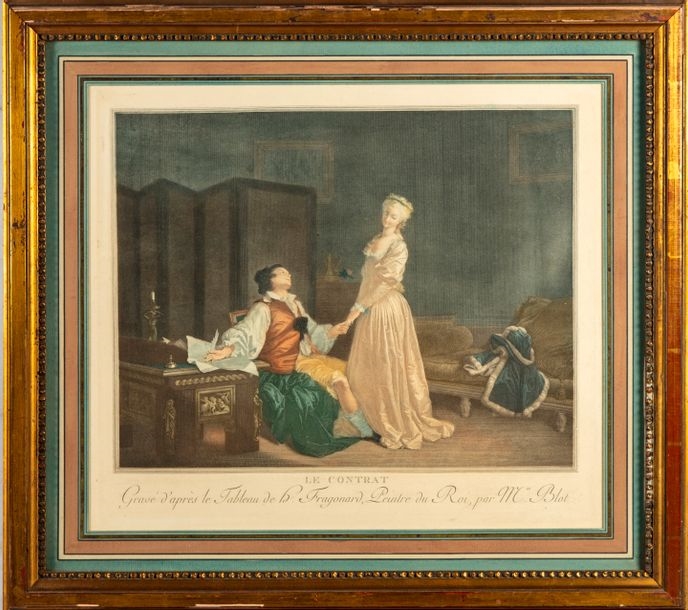 Jean-Honoré Fragonard | The Lock and The Contract | MutualArt