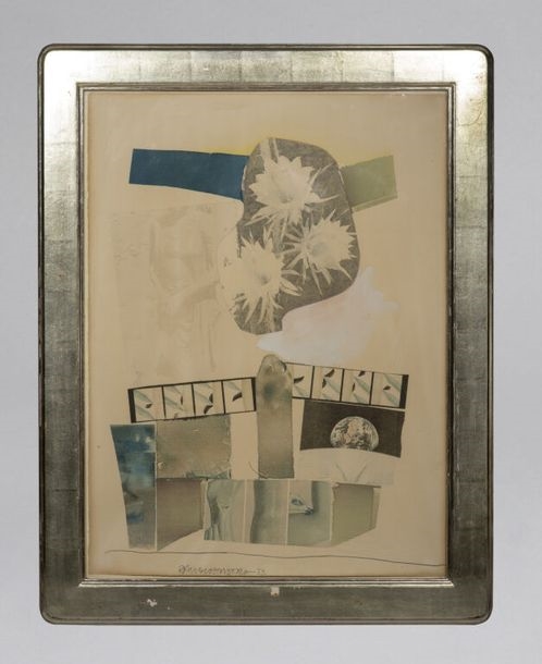 Robert Rauschenberg | Signed and dated lower center (1973) | MutualArt
