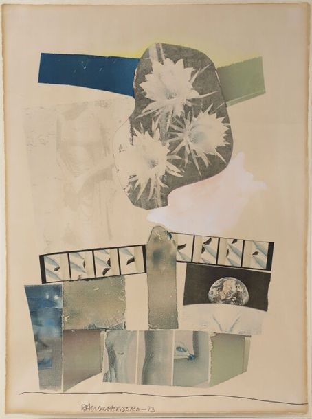 Robert Rauschenberg | Signed and dated lower center (1973) | MutualArt