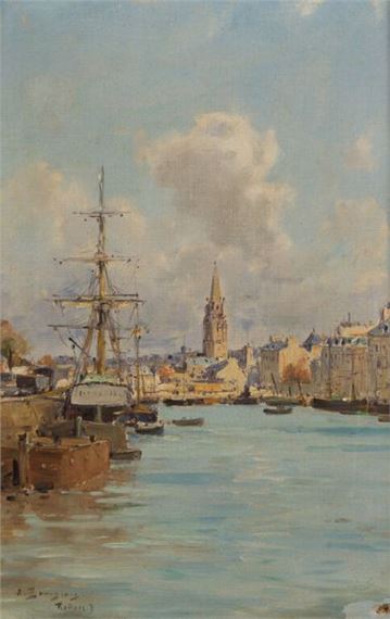 Eugène Bourgeois | Signed and located lower left | MutualArt