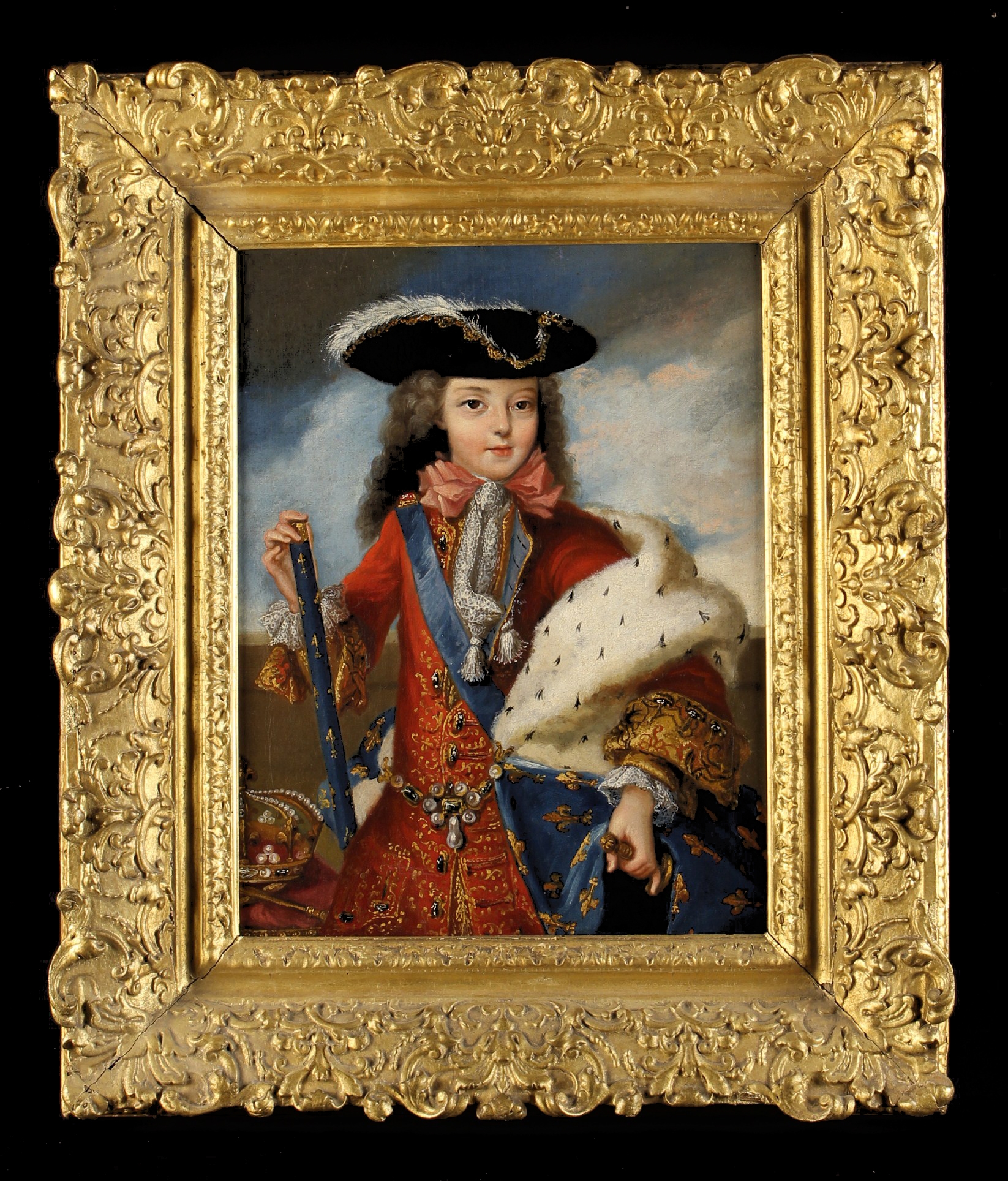 Pierre Gobert | Portrait de Louis XV enfant | MutualArt