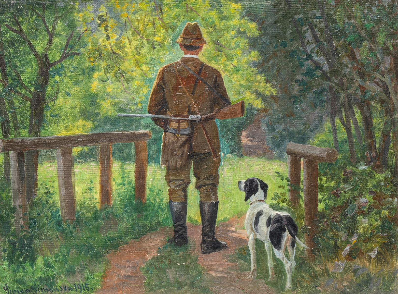 Simon Simonsen | Oil on canvas (Circa 1915) | MutualArt