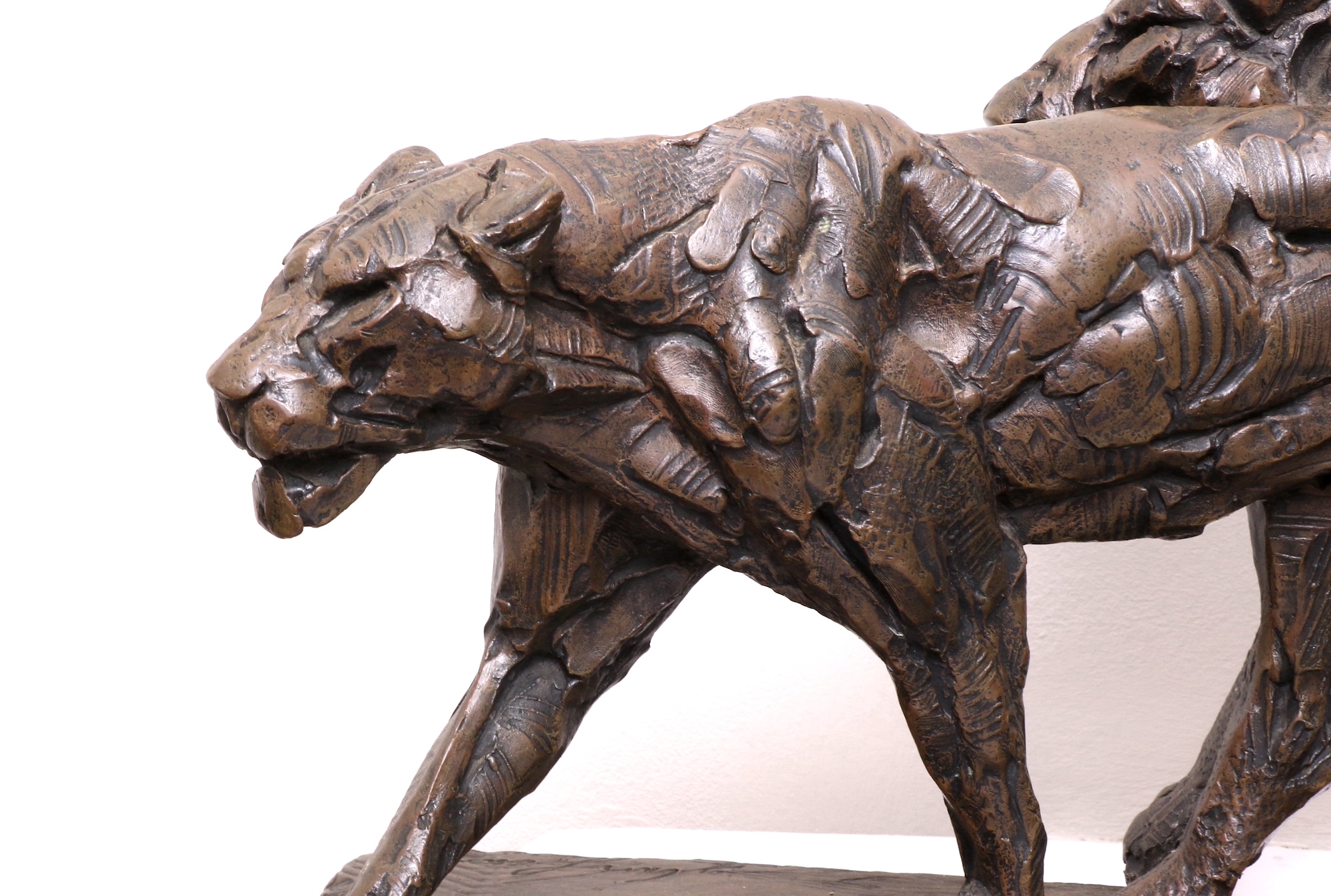 Dylan Lewis | TWO LIONESSES | MutualArt