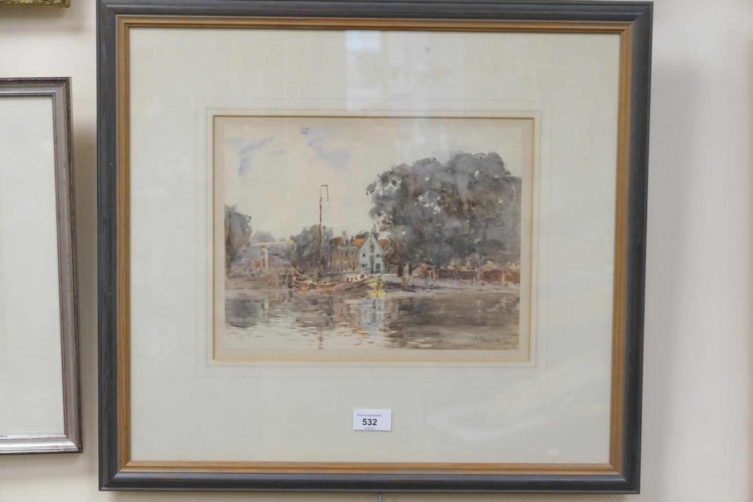 Arthur Briscoe | On the river (1920) | MutualArt