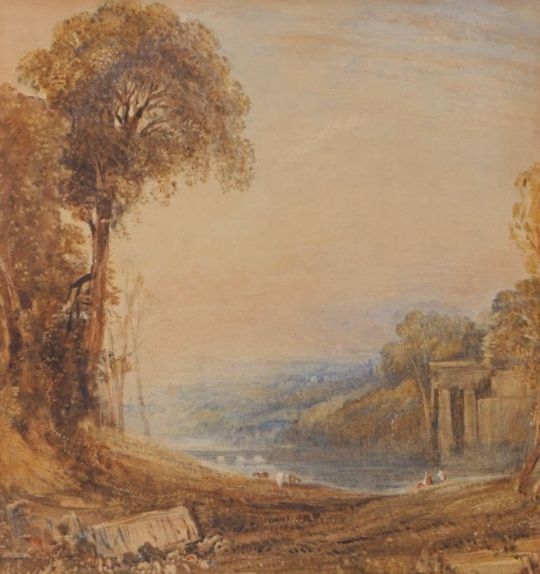 George Barret Jr. | Classical Scene circa 1820 (Circa 1820) | MutualArt