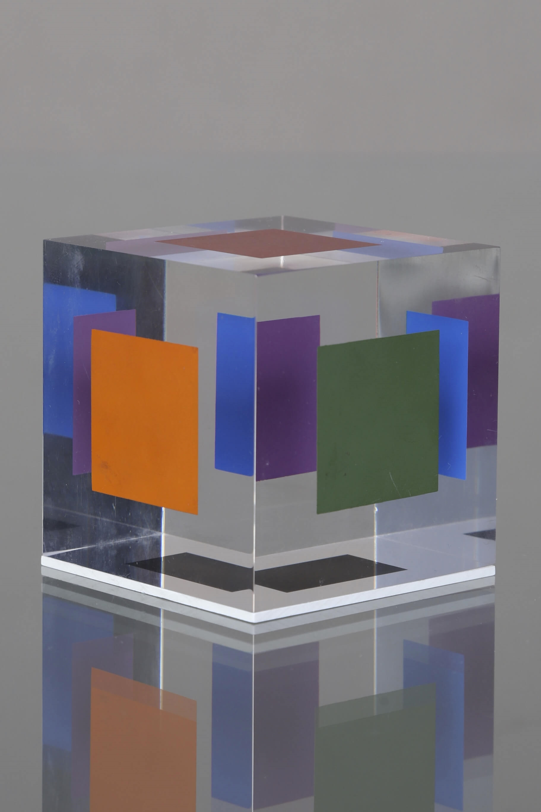 Jesus-Rafael Soto | Mini-cube, 1996 (1996) | MutualArt