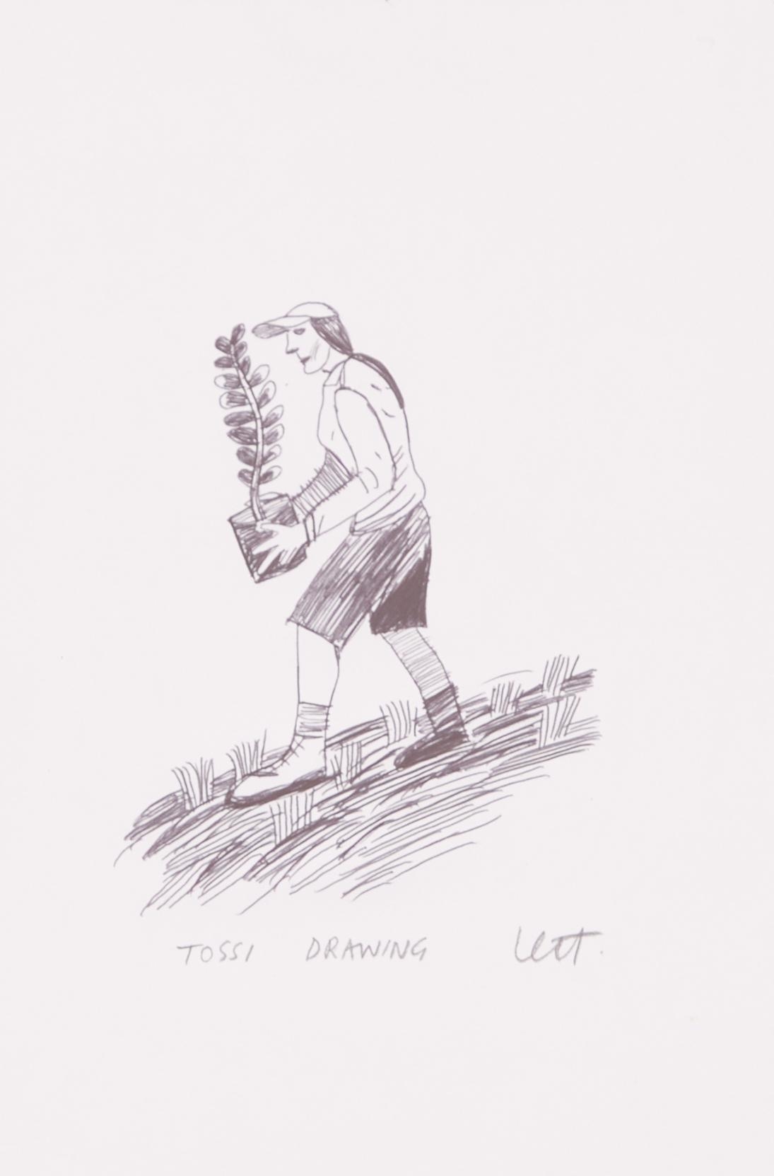 Barry Lett | Tossi Drawing | MutualArt