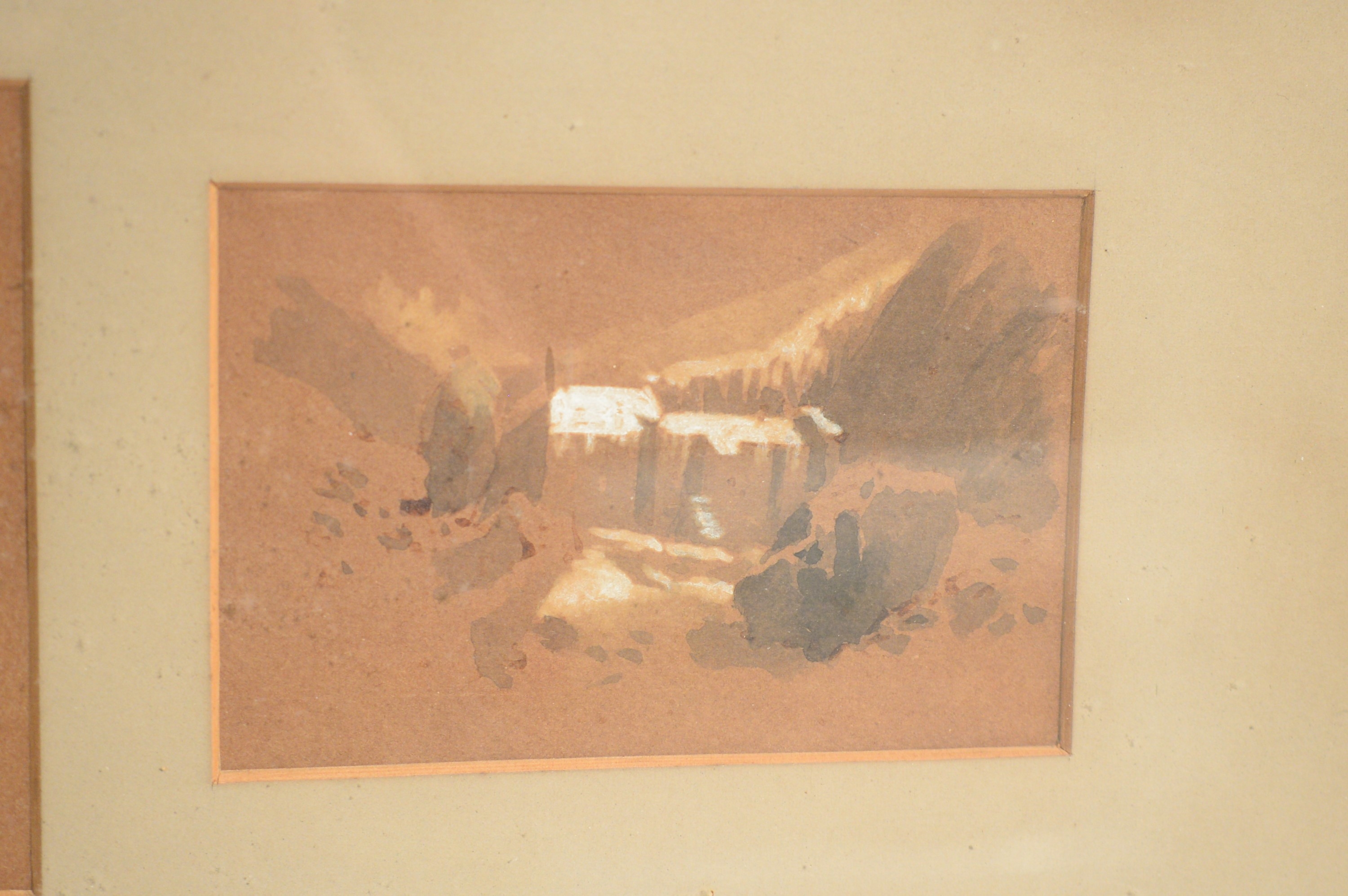 Thomas Miles Richardson | Three sketches of Alpine views, | MutualArt