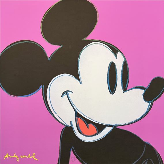 Andy Warhol | Purple Mickey | MutualArt