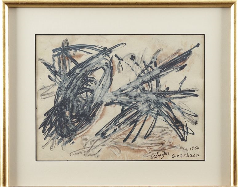 Jilali Gharbaoui | Jilali GHARBAOUI (1930-1971) (1960) | MutualArt
