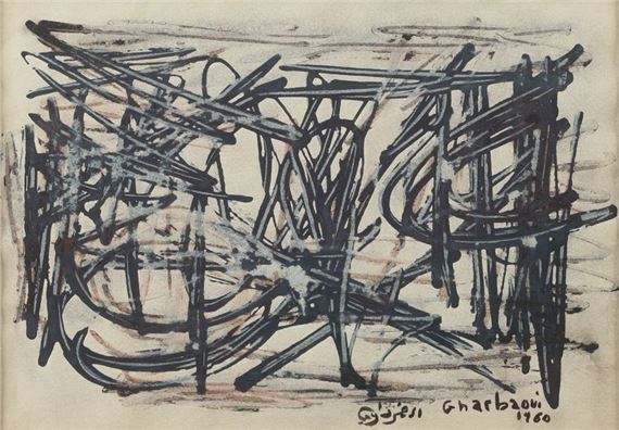 Jilali Gharbaoui | Jilali GHARBAOUI (1930-1971) (1960) | MutualArt