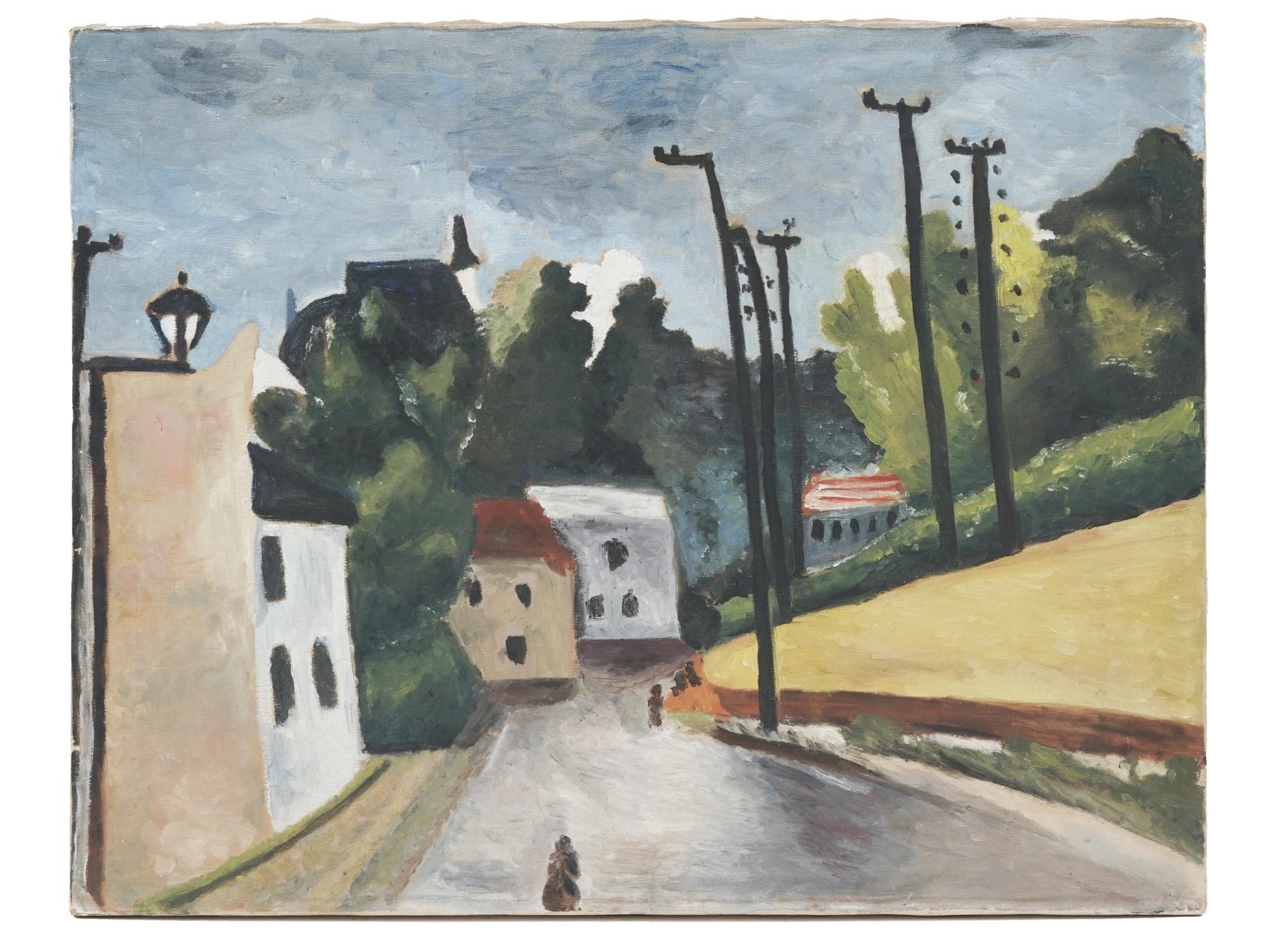 Oskar Rabin | Oil on canvas painting by Oscar Rabin | MutualArt