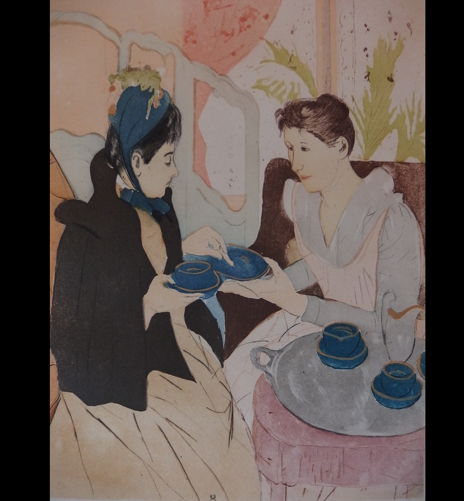 Mary Cassatt | English tea | MutualArt