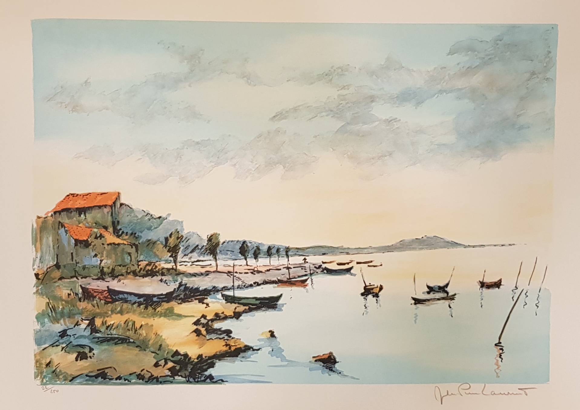 Jean Pierre Laurent | The boats | MutualArt