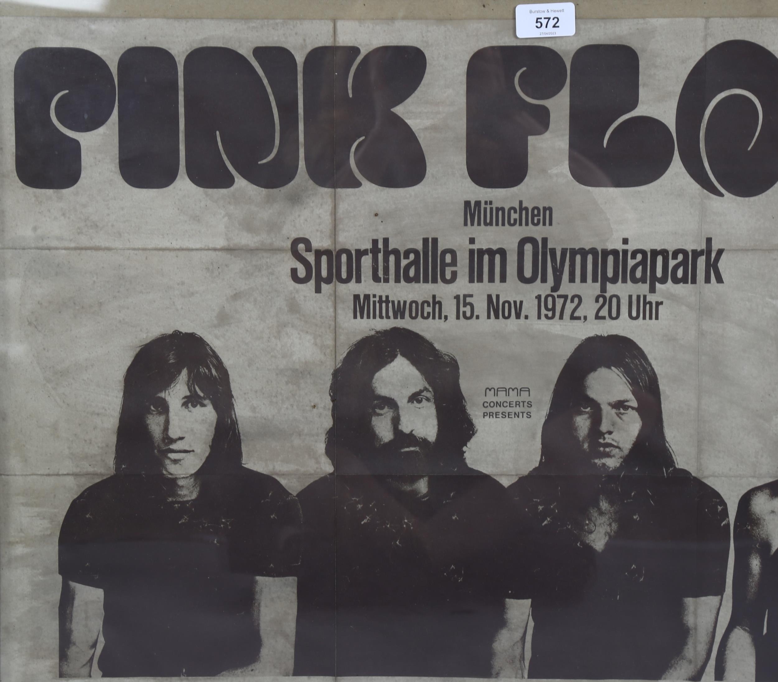 Pink Floyd | Pink Floyd concert poster | MutualArt