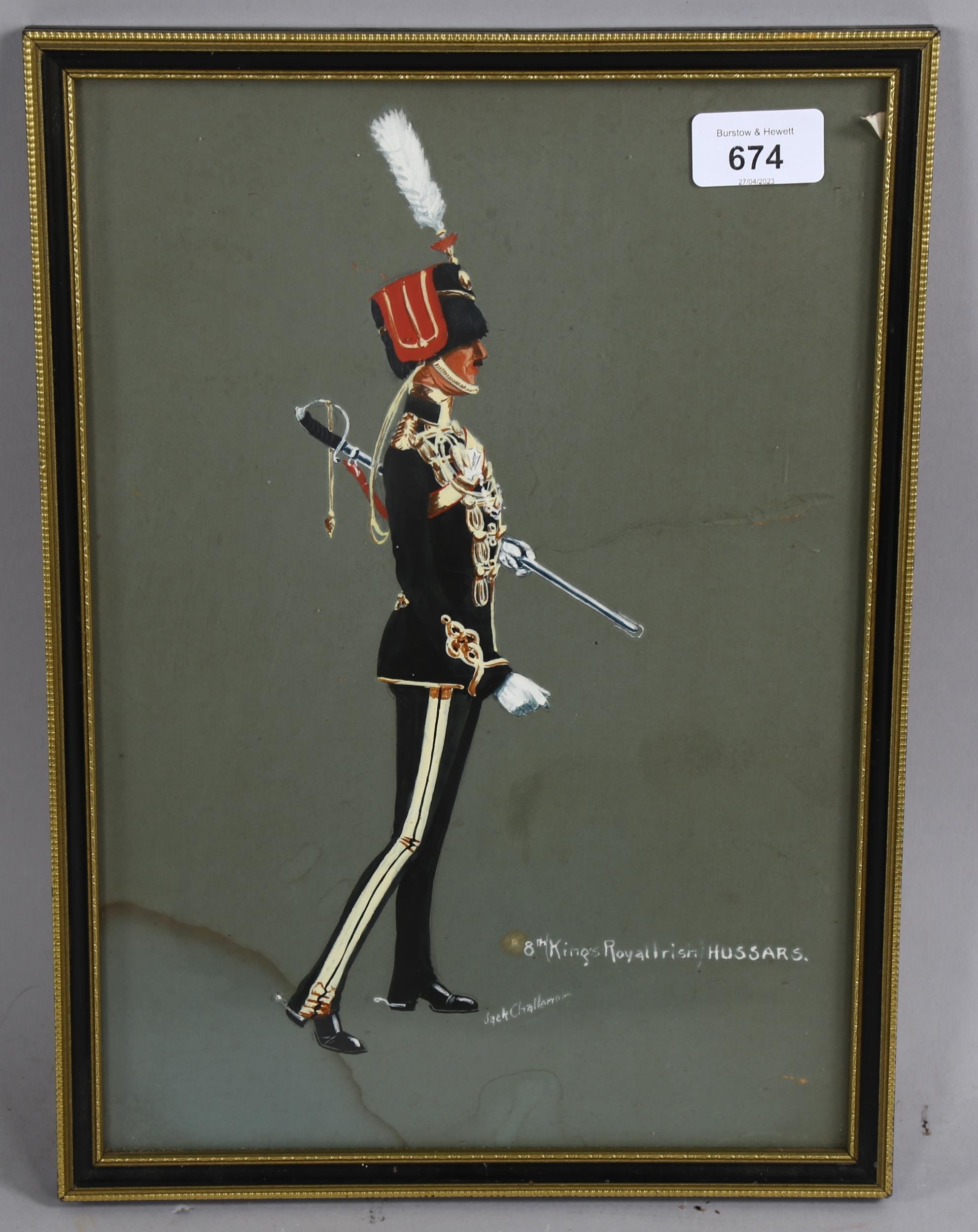 Jack Challenor | 8th King's Royal Irish Hussars uniform | MutualArt