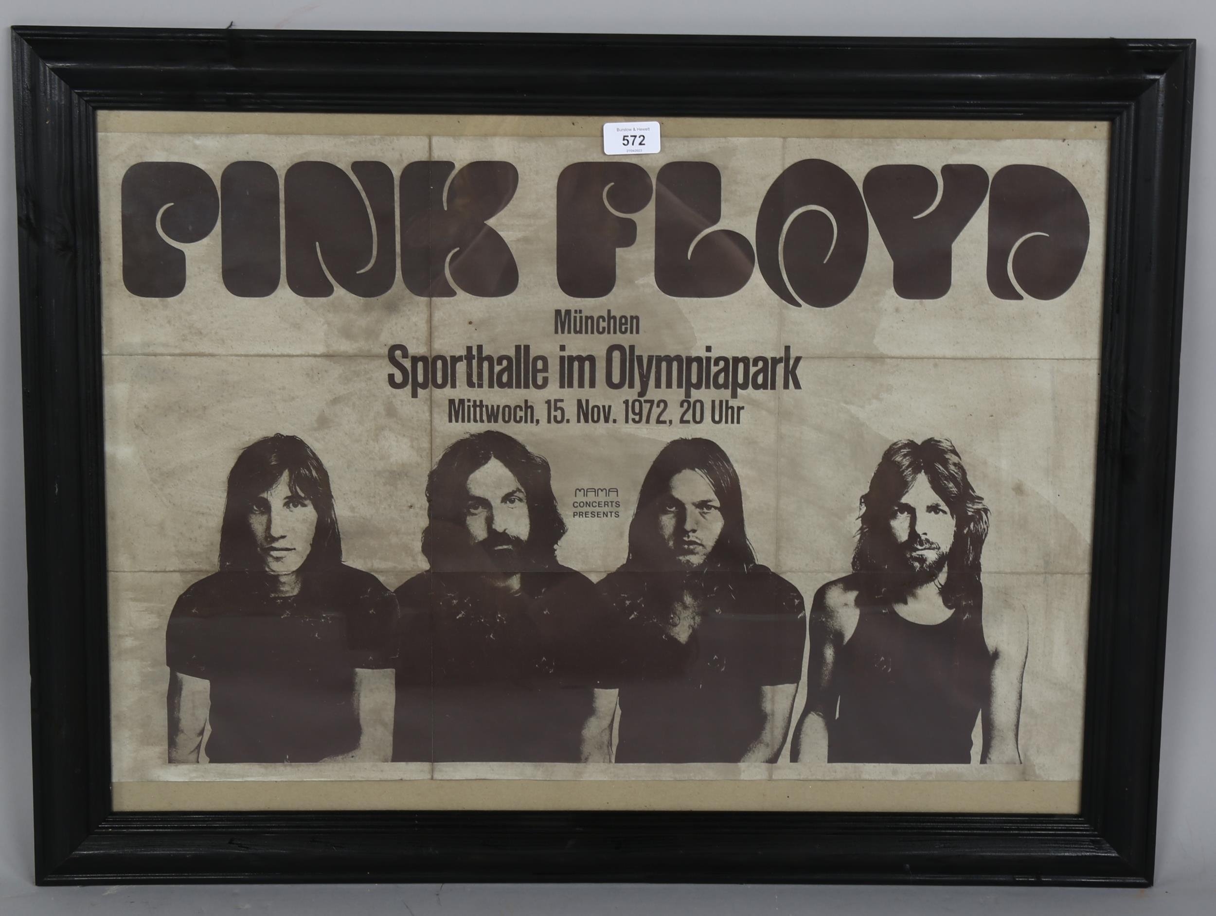 Pink Floyd | Pink Floyd concert poster | MutualArt