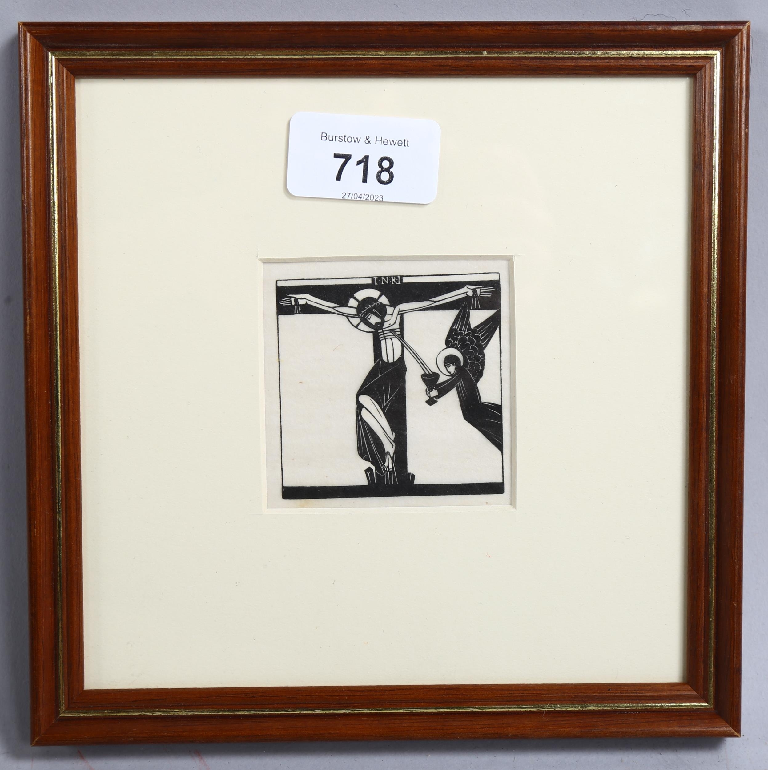 Eric Gill | woodcut on Japan paper | MutualArt