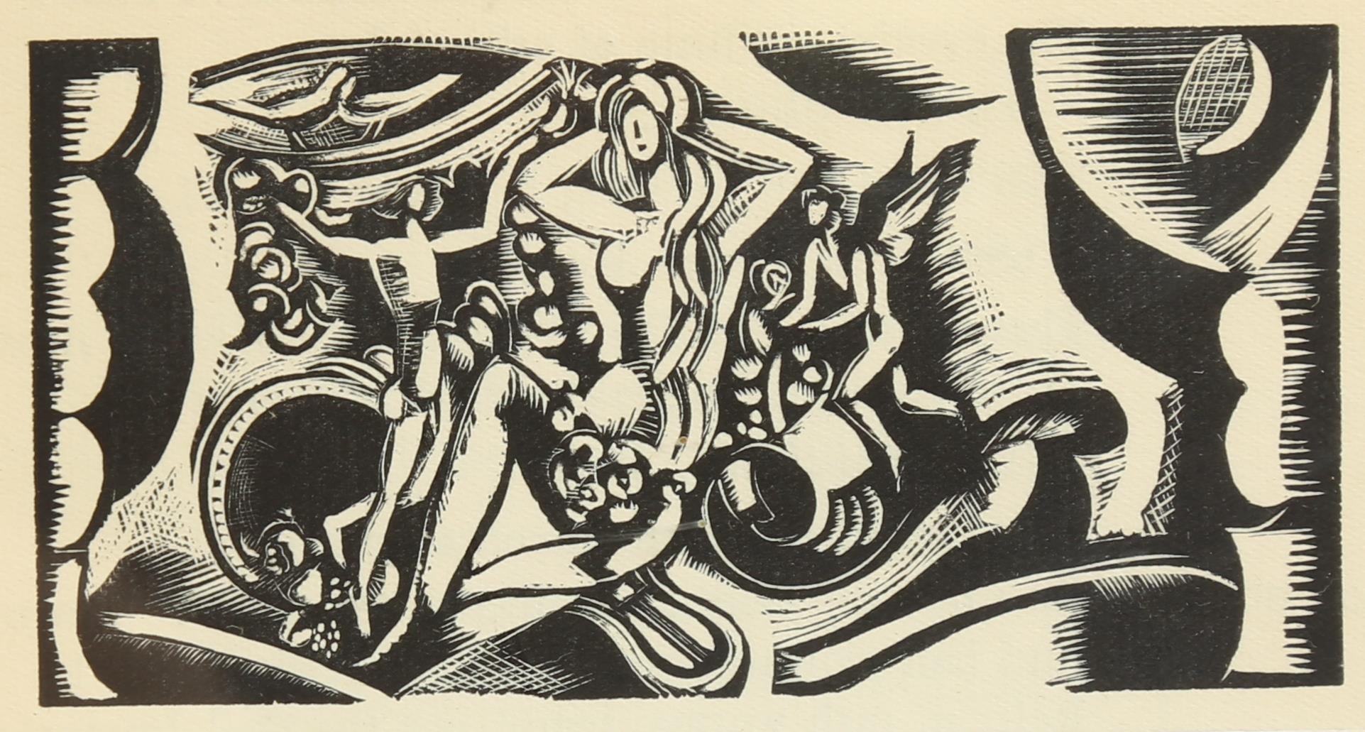 Paul Nash | 3 woodcut prints for Mr Bosphorus (1923) | MutualArt