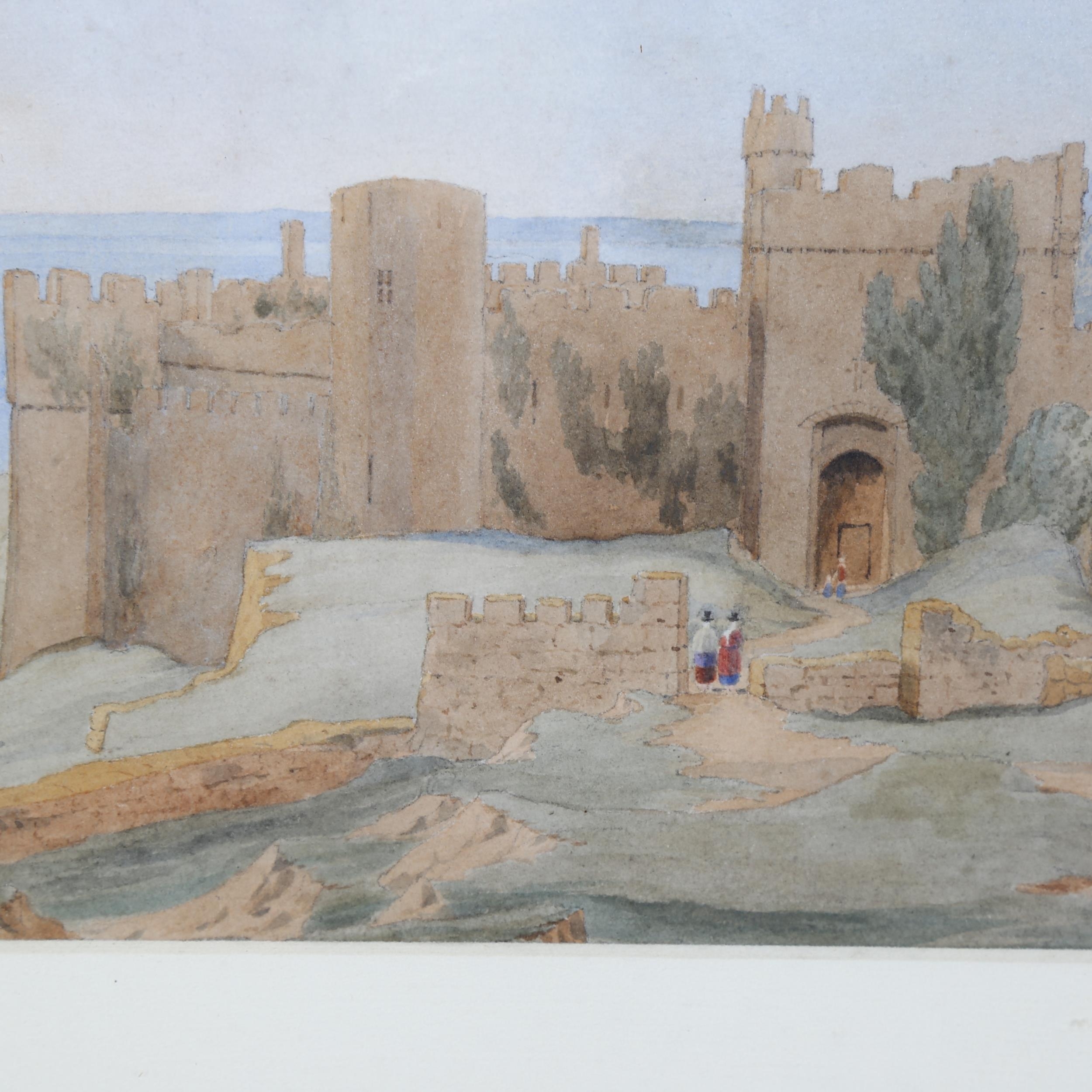 William Turner | Manorbier Castle (19th Century) | MutualArt