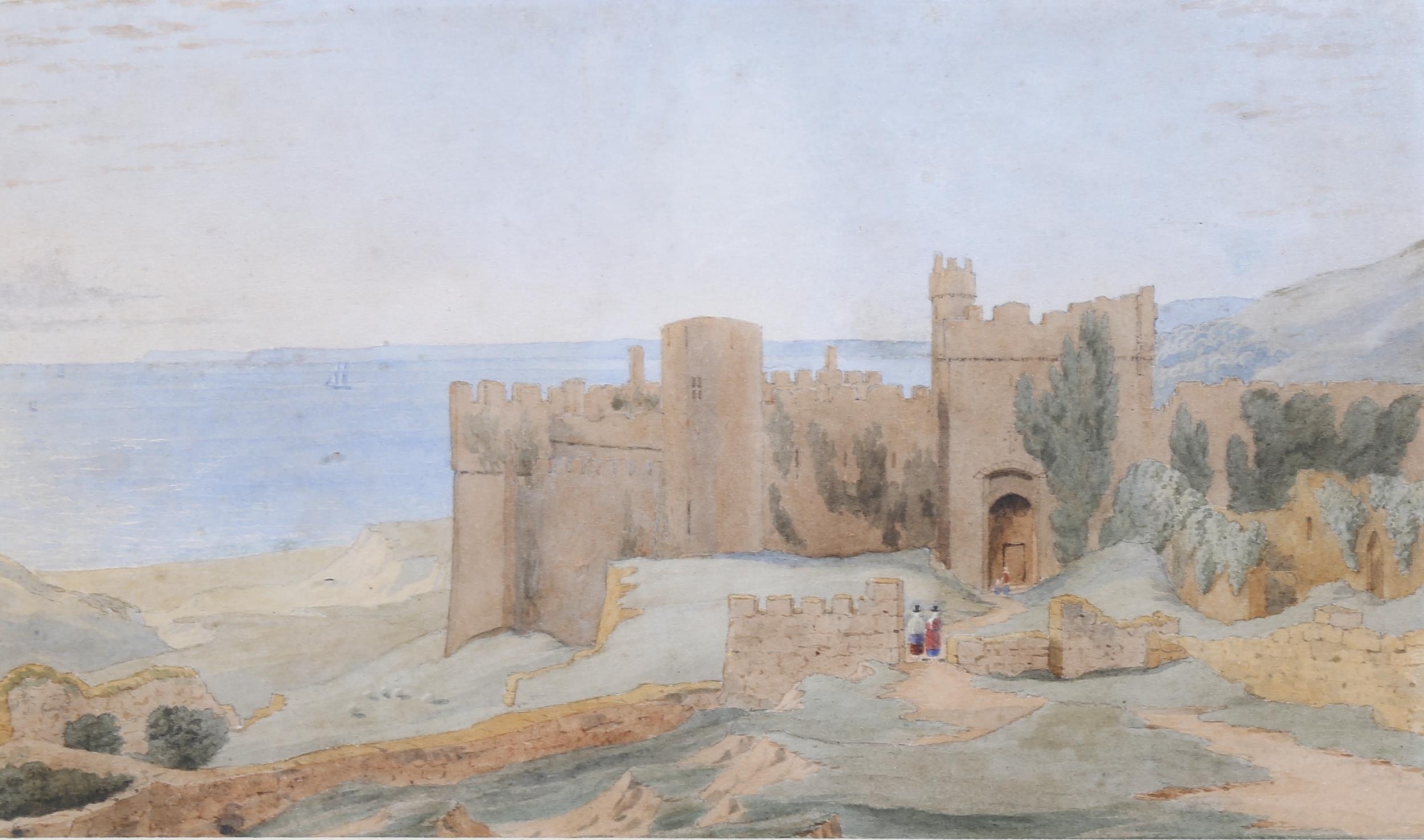 William Turner | Manorbier Castle (19th Century) | MutualArt