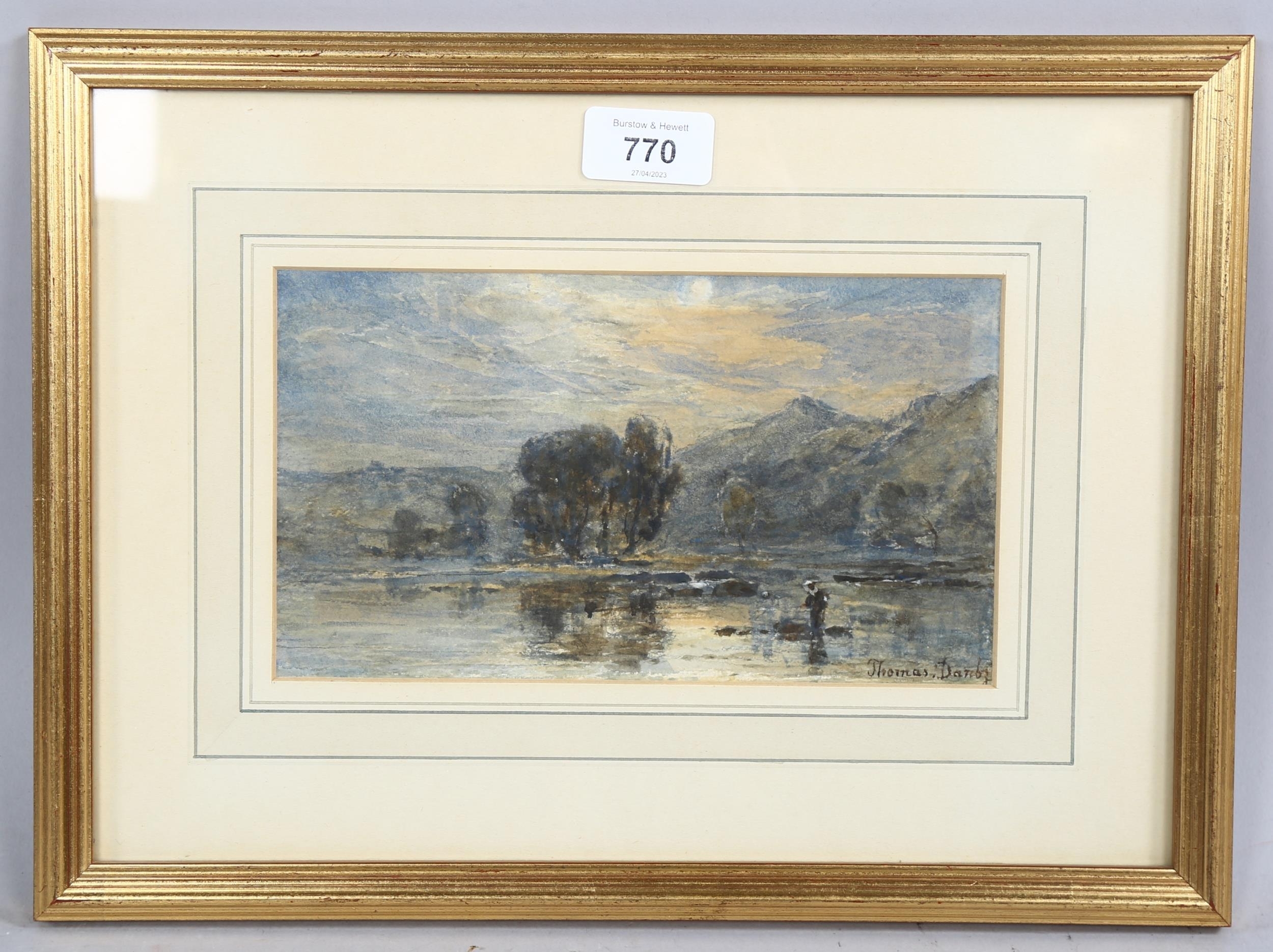 Thomas Danby | mountain lake scene | MutualArt