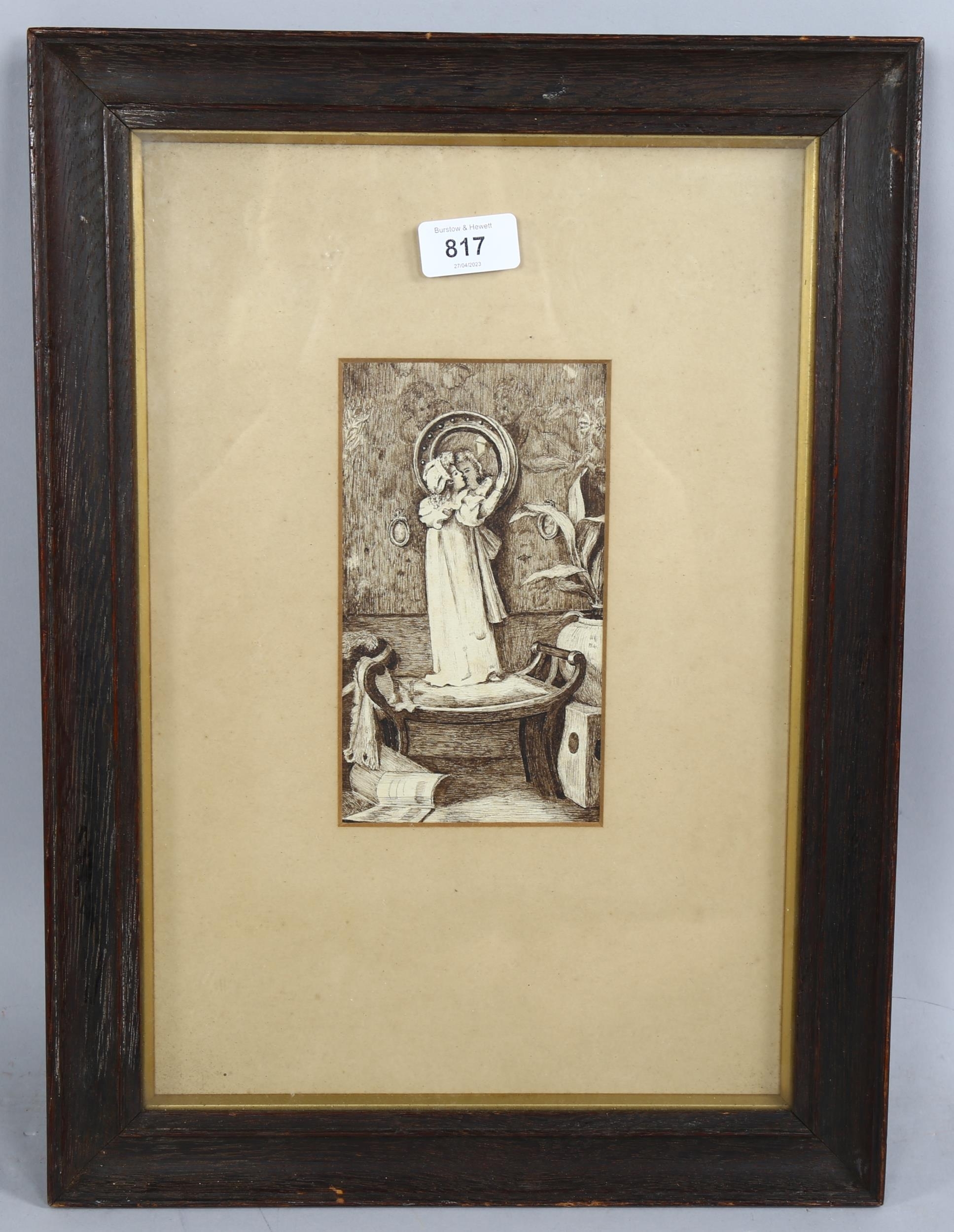 Maud Goodman | girl playing with a mirror | MutualArt