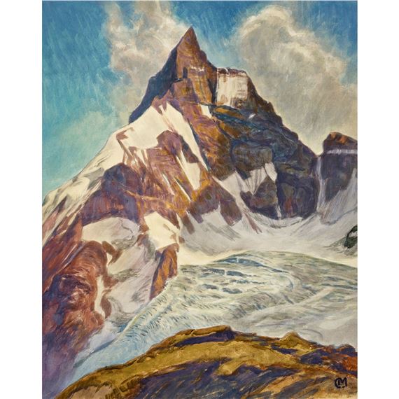 Carl Moos | Zinal-Rothorn | MutualArt