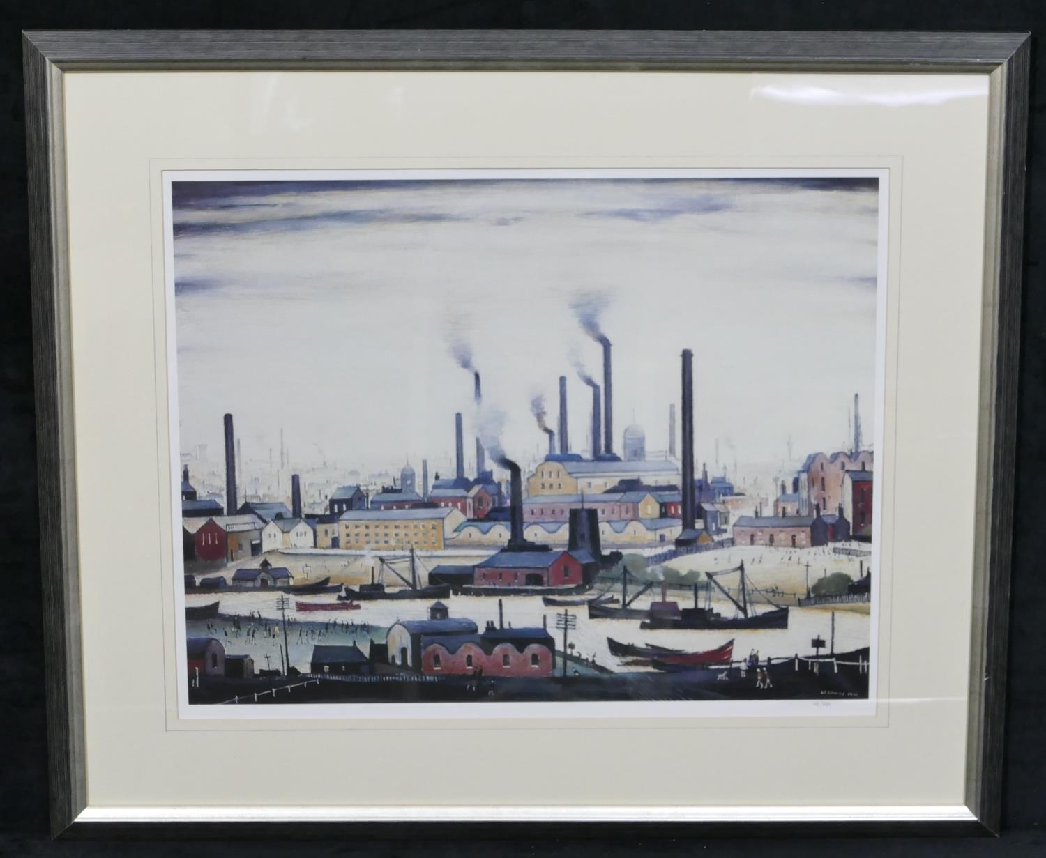 Laurence Stephen Lowry | The Riverbank | MutualArt