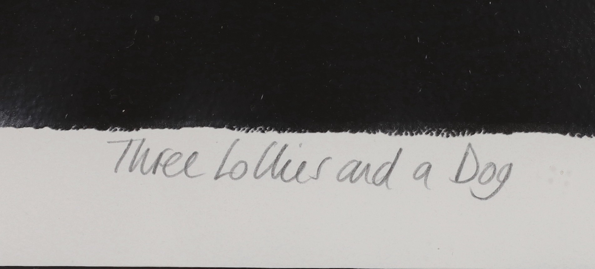 Govinder Nazran | 'Three lollies & a dog' | MutualArt