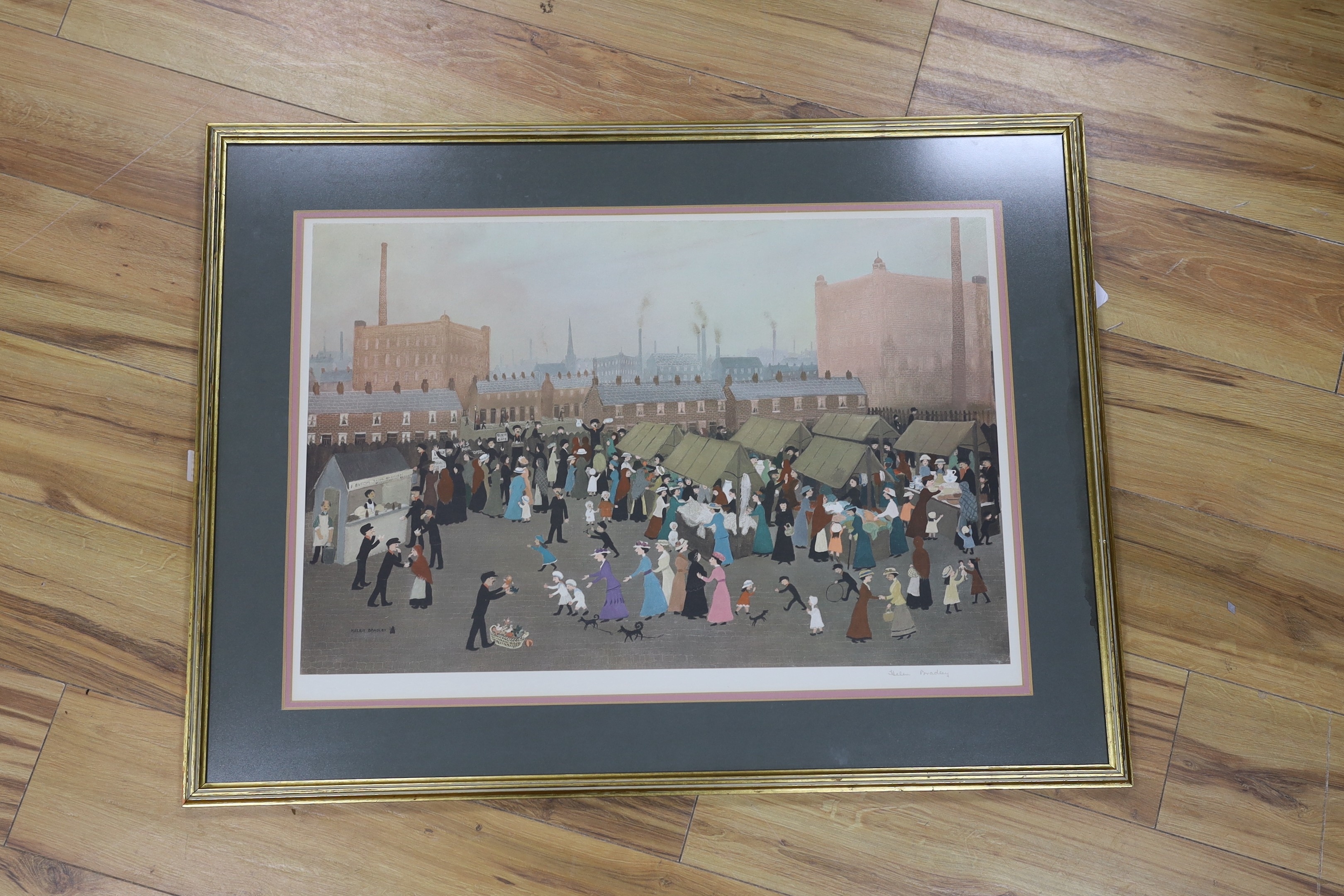 Helen Layfield Bradley | 'Miss Carter goes to Market' | MutualArt