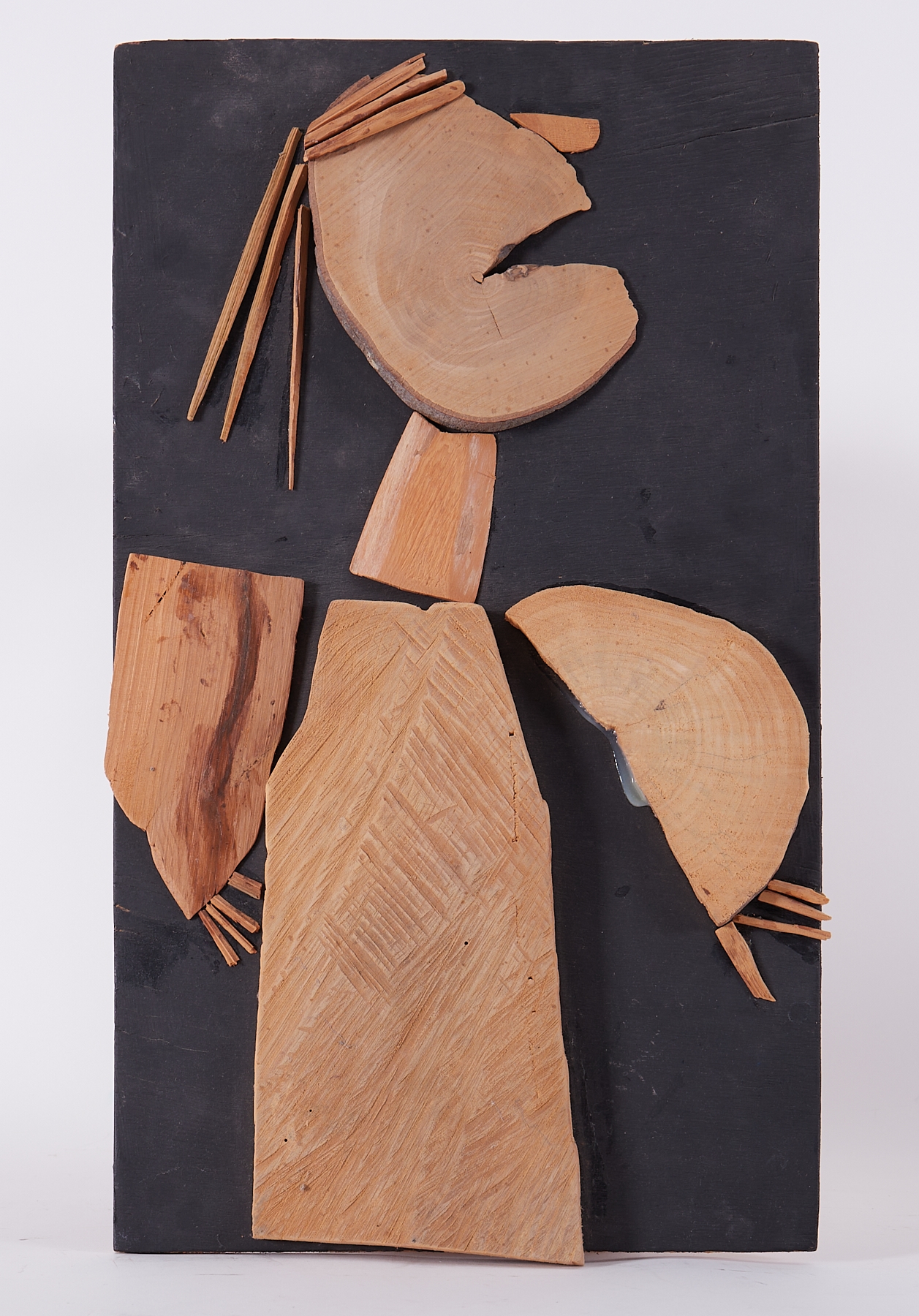 Ewart Johns | Wood Collage Figure (2006) | MutualArt